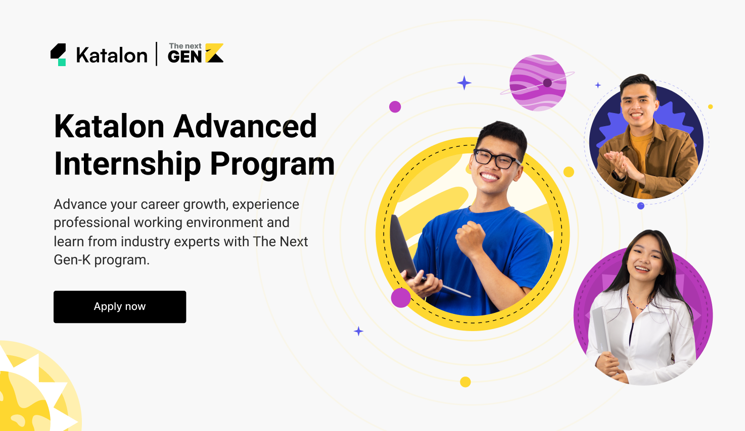 The Next Gen-K I Katalon advanced internship program