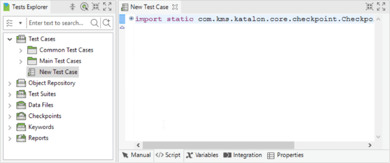 Creating Test Cases Using Script Mode With Katalon Studio