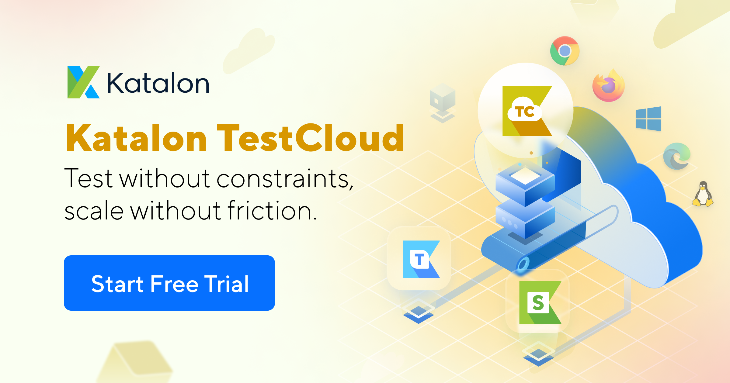 Katalon TestCloud | Cloud-based solution for on-demand test environments